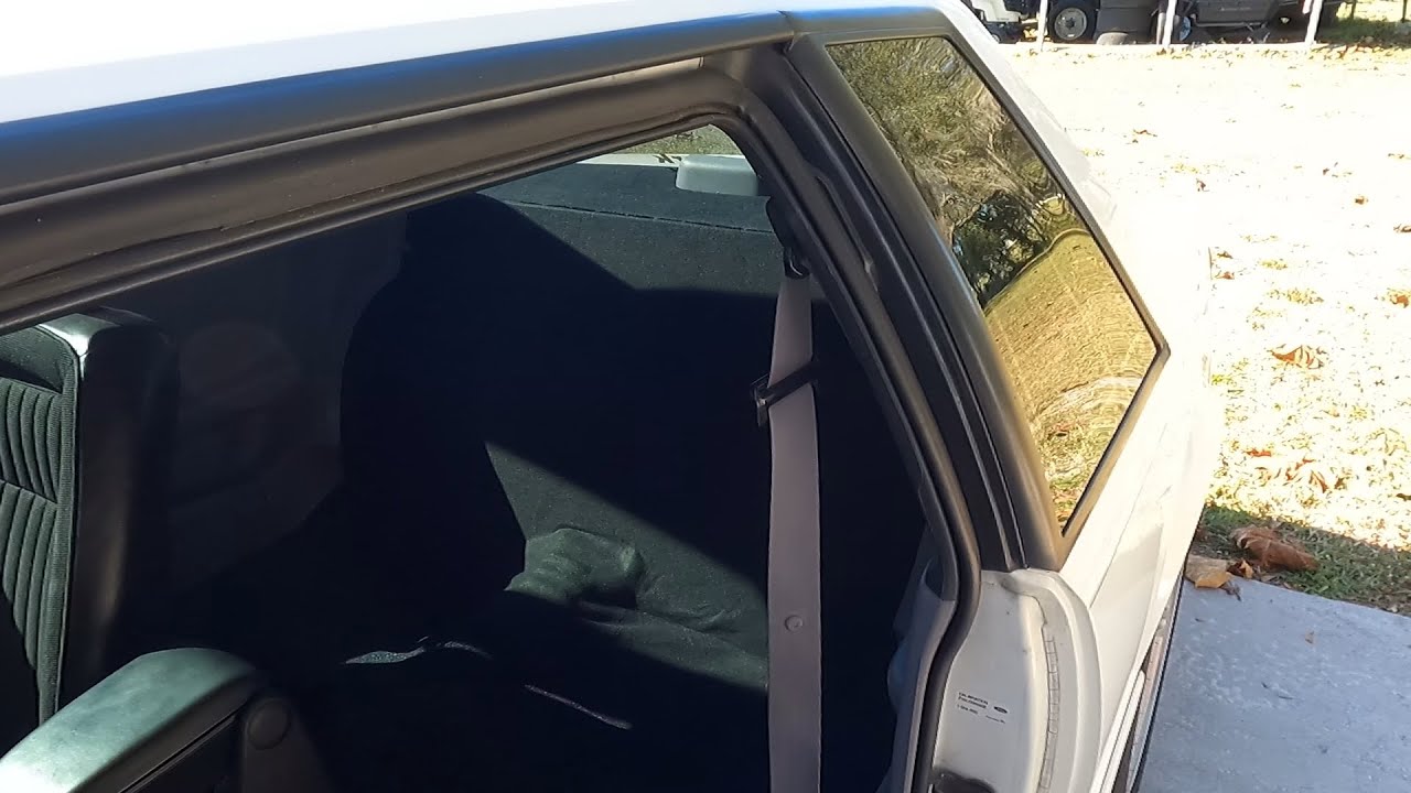 Fox Body Coupe $35 DIY Rear Seat Delete! - YouTube