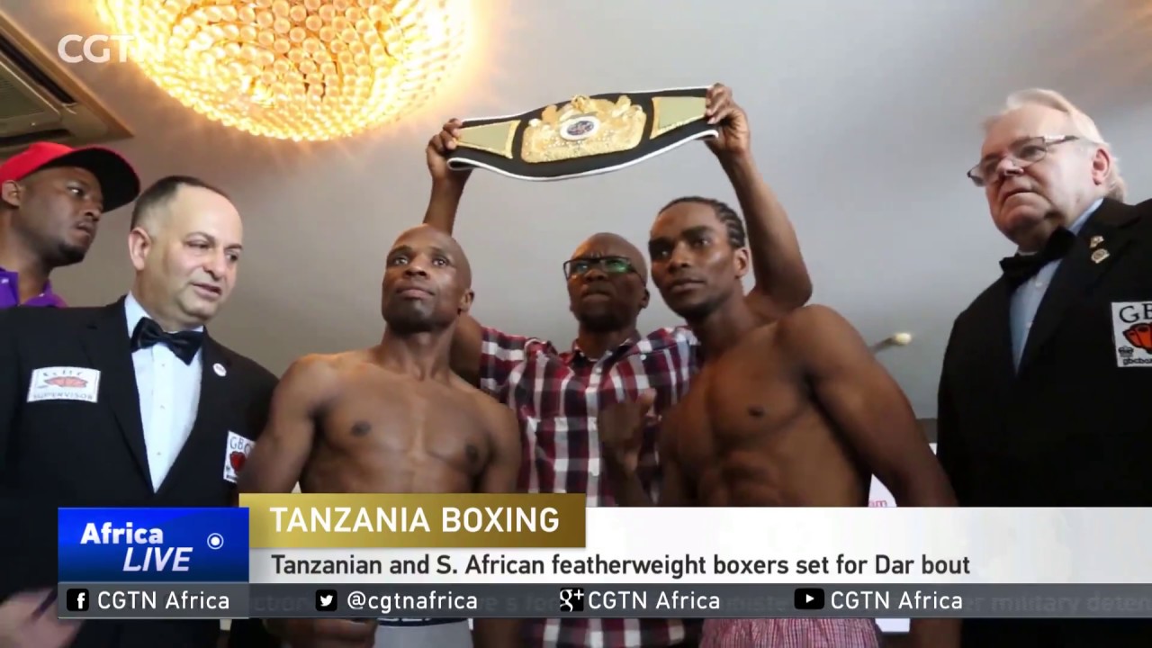 Tanzanian, South African featherweight boxers set for Dar bout - YouTube