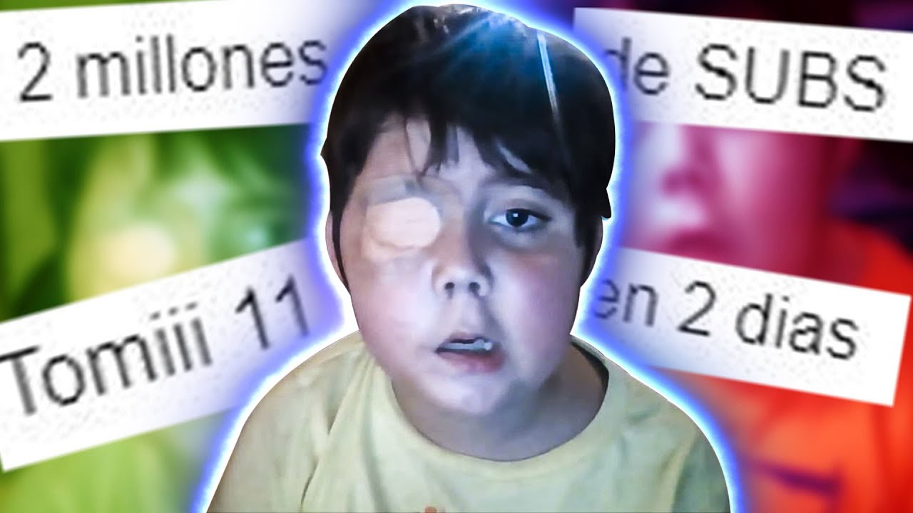 Quien es tomiii 11? Tomiii 11 el niño que consiguió 3 millones de subs ...