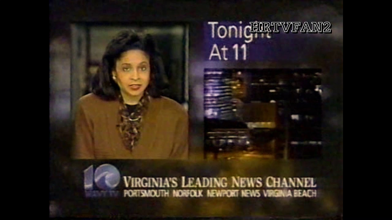 December 7, 1992 WAVY News 10 Tease (Alveta Ewell) - YouTube