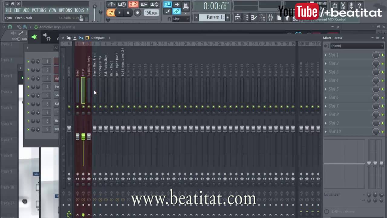How To Use Parametric EQ For Your Beats in FL Studio 12 - YouTube