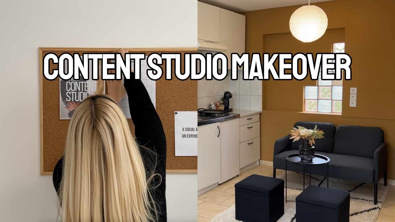 Content Creator Studio Makeover | Painting, Decorating & More! - YouTube