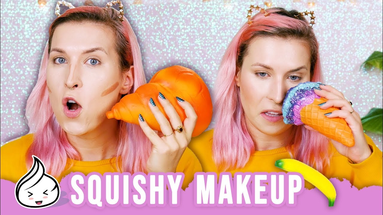 ♦ Challenge: robię cały makijaż SQUISHY! 😱 ♦ Agnieszka Grzelak Beauty ...