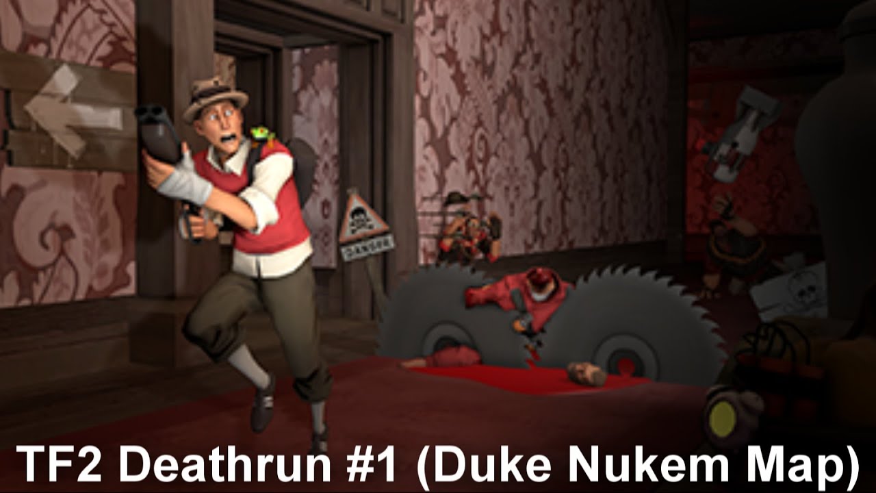 Team Fortress 2 Death Run #1 (Duke Nukem Map) - YouTube
