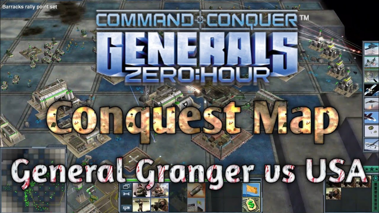 Air Supremacy Battle! Granger vs USA | Command and Conquer Generals ...