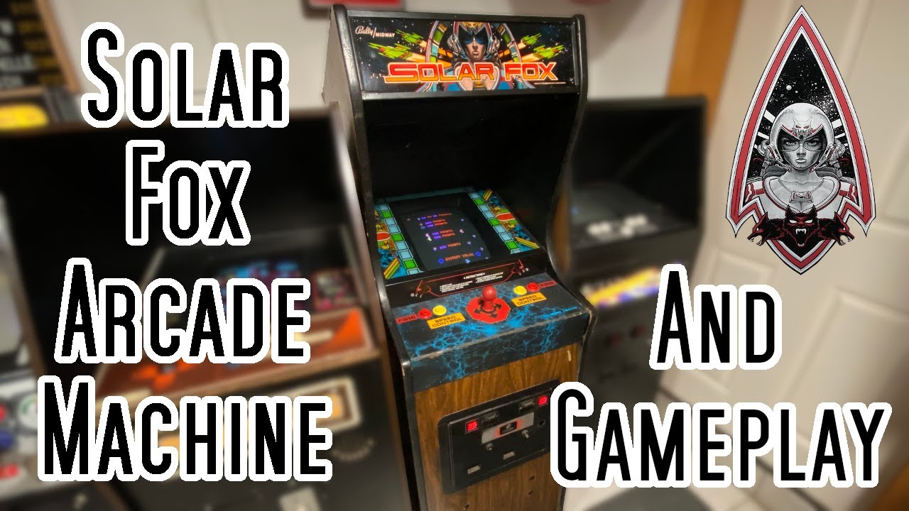 SOLAR FOX Arcade Machine Spotlight & Gameplay! - YouTube
