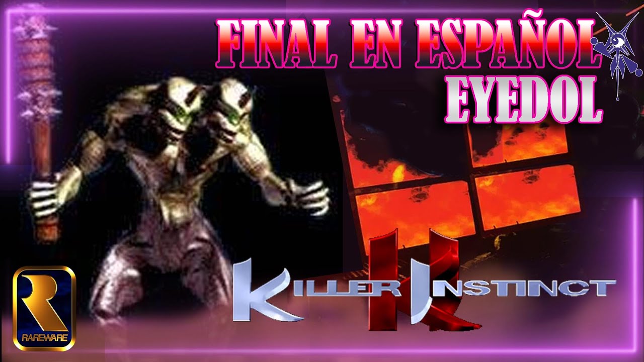 Killer Instinct Final de Eyedol en Español - YouTube
