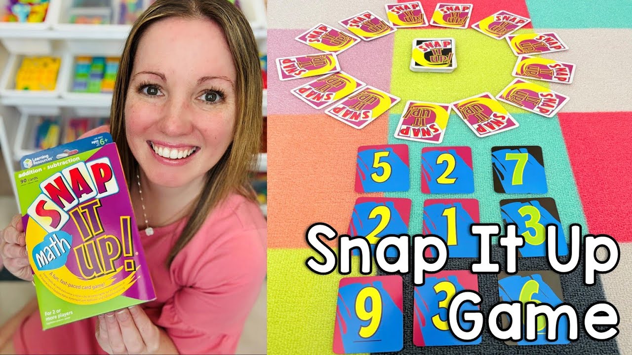 Snap It Up Game - YouTube