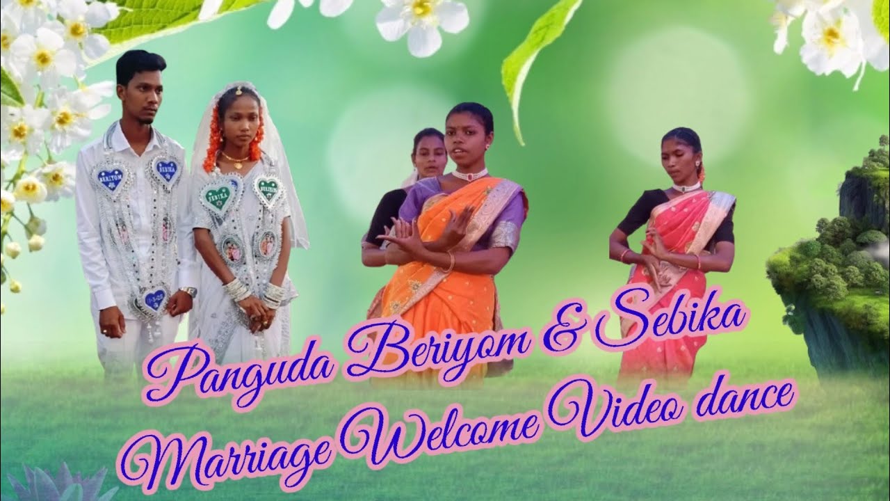 Panguda beriyom & sebika marriage welcome video dance - YouTube