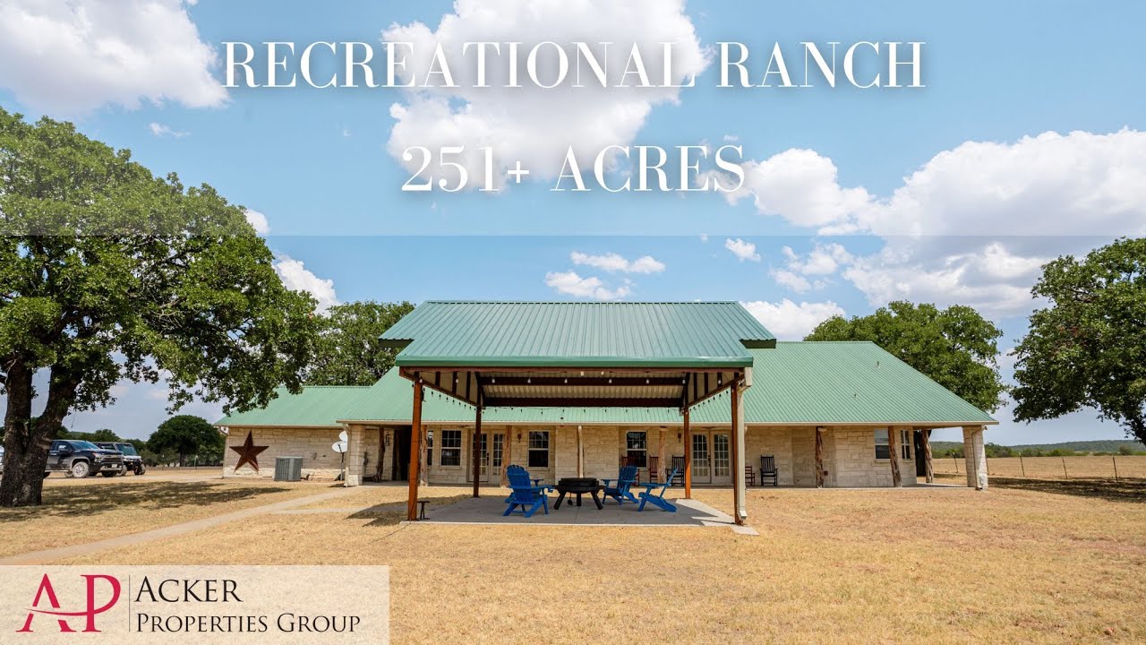 Recreational Ranch with House, Ponds, Shooting Range on 251+ acres ...