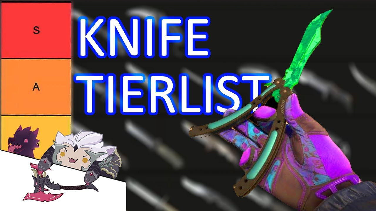Complete CS2 Knife Tier List 🔥 (pogscoop) - YouTube