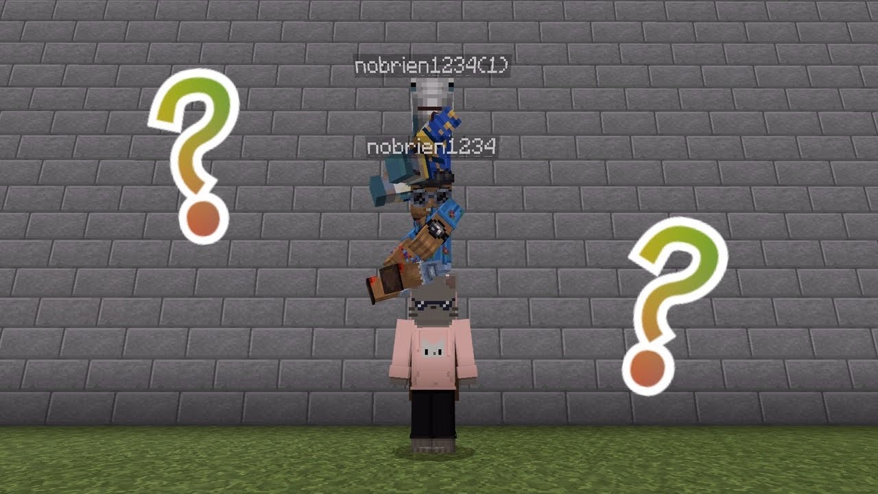 How to Piggyback ride players in Minecraft with commands! - YouTube