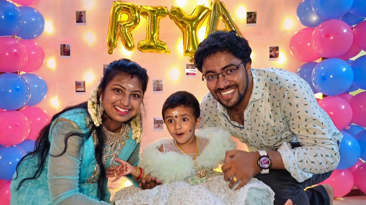 Riya Sri 2nd Birthday Celebration #2023 - YouTube