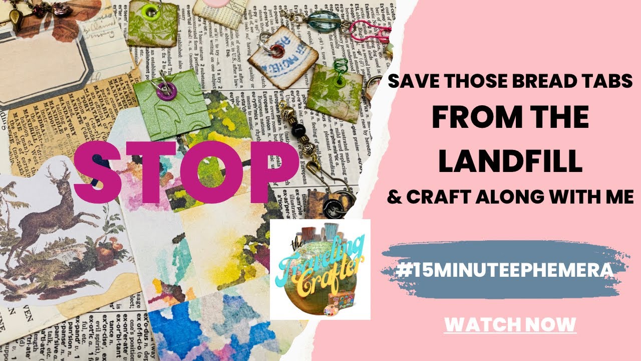 How to: Transforming Bread Tabs into Creative Art-#theartofupcycling ...