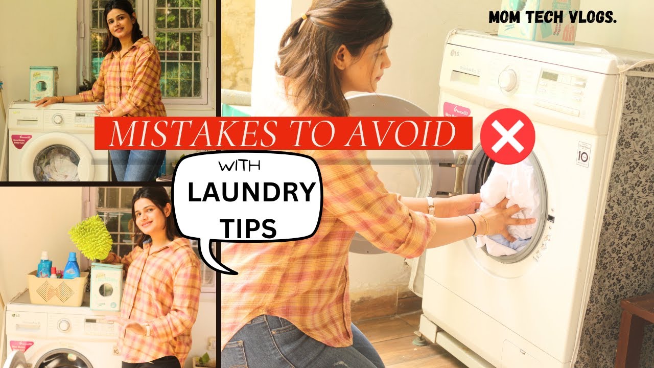 How To Avoid Costly Laundry Mistakes || Washing Machine Laundry Hacks # ...