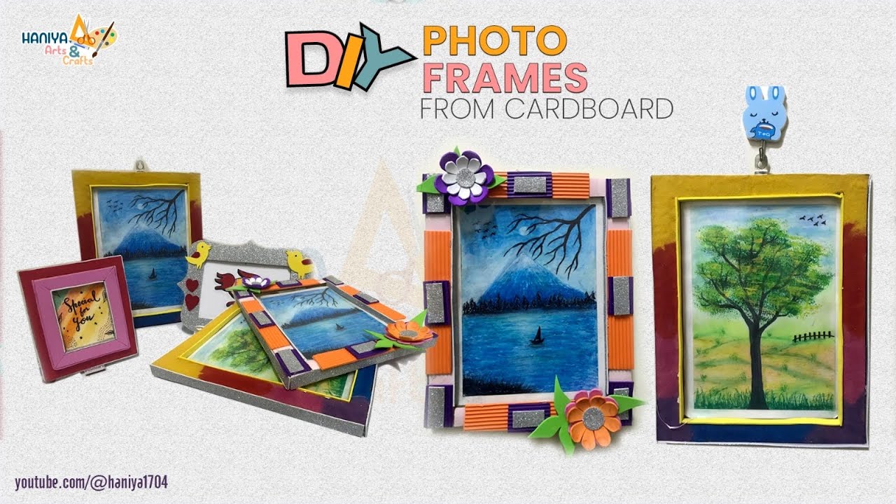 Amazing 🤩 Photo frame ideas | How to make a photo frame #diy # ...