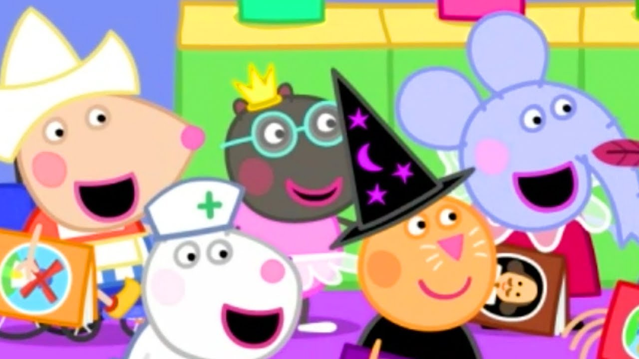 Peppa Pig English Episodes | Meet Mandy Mouse - Books Special | Peppa ...