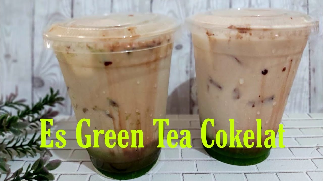 Es Green Tea Cokelat - YouTube