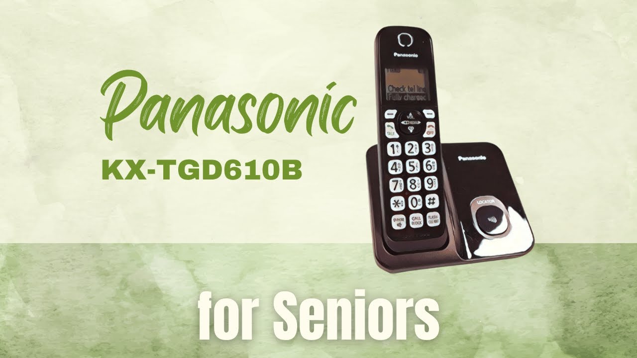 Boost Volume and Call Clarity: Inside the Panasonic KX-TGD610B Senior ...