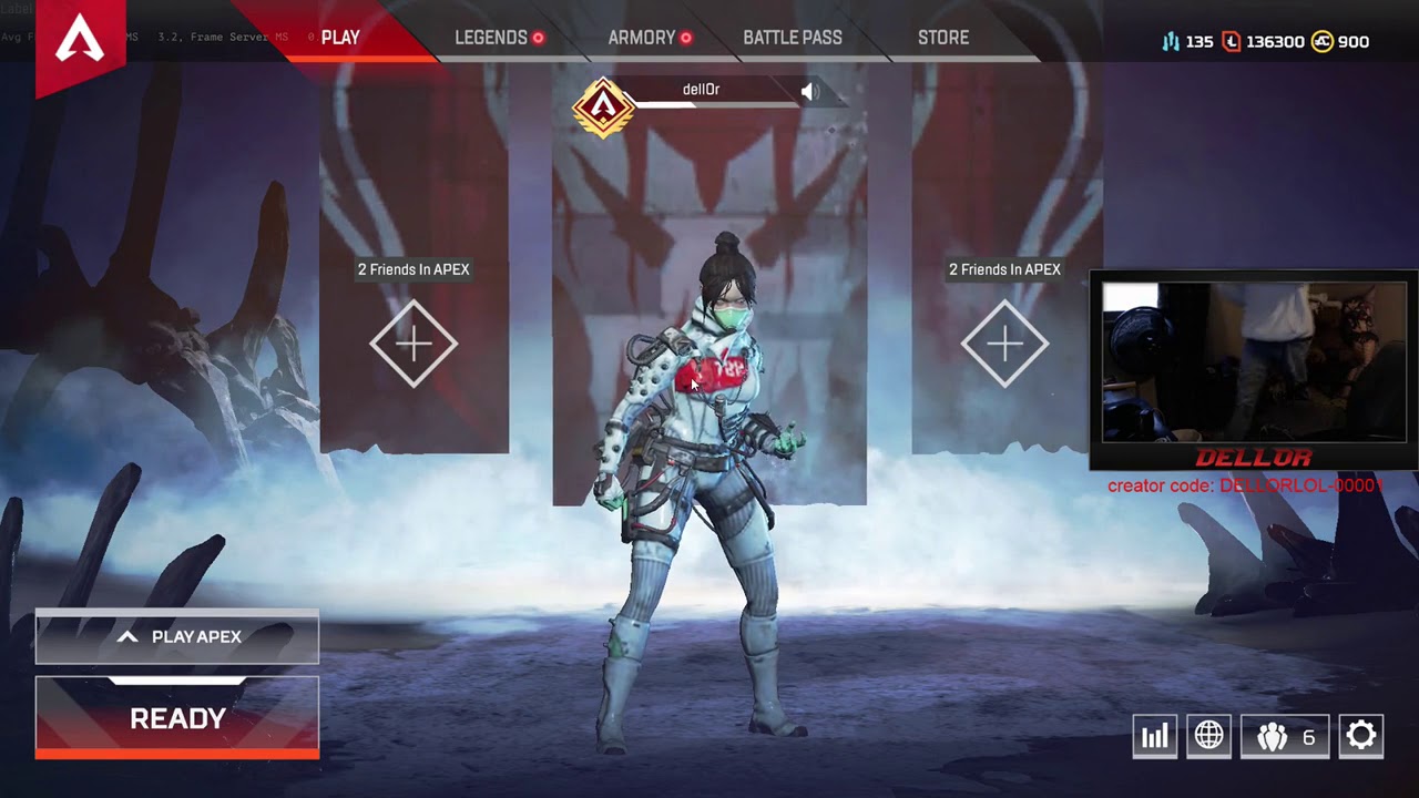 Apex Legends - dellor - Screaming and crying - YouTube