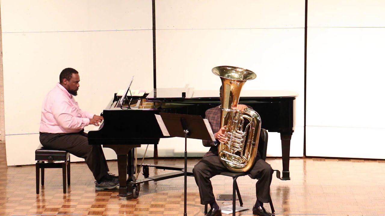 JSU Student De'Andre Weeks Recital, Tuba - YouTube