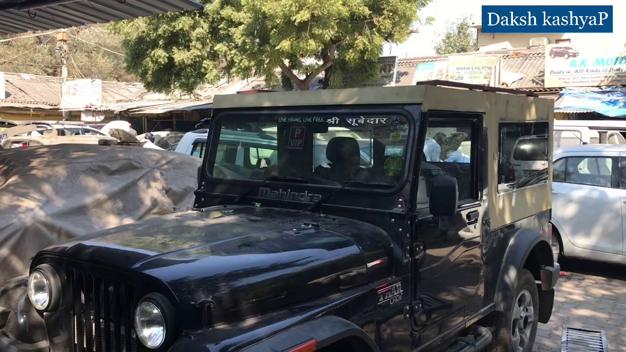 Thar 2019 | Paint Work | Hard Top Work | Walkaround | #Shorts - YouTube