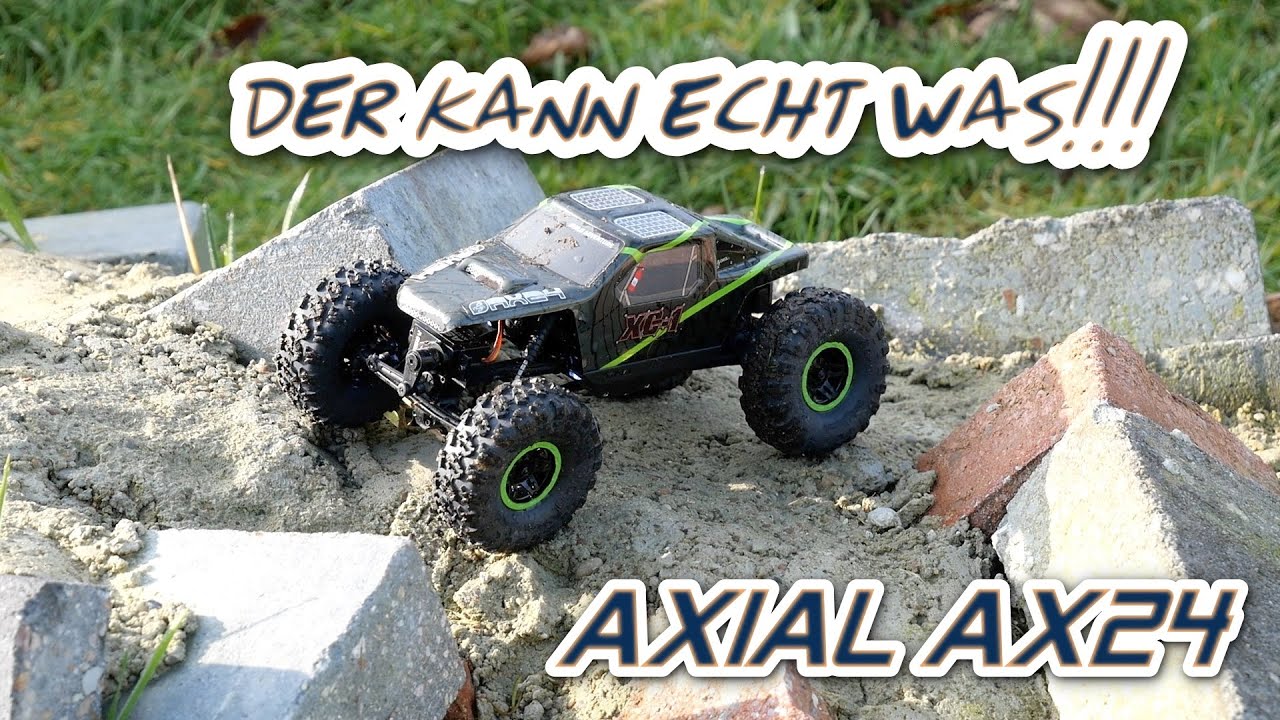 Axial AX24 XC 1 - First Run [German] - YouTube