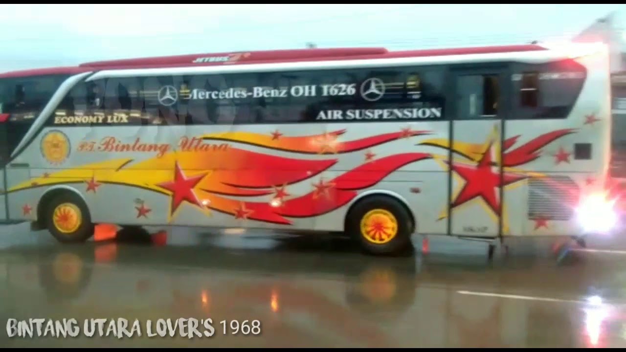 Bus bintang Utara 1968 - YouTube