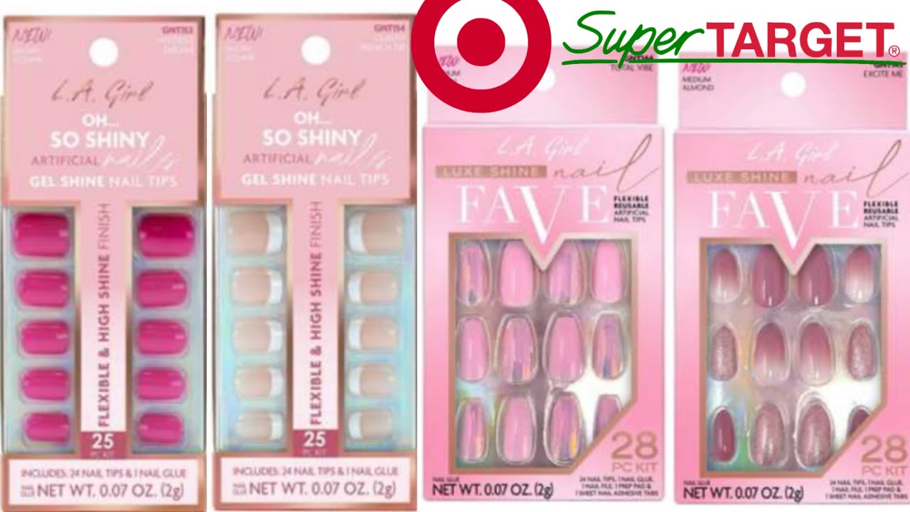 Target 🎯 LA Girl *NEW* Press On Nails 💅 Soo AFFORDABLE 🙌🏾 - YouTube