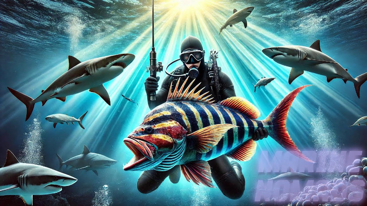 Spearfishing in the Deep Blue – Extreme Lobster & Hogfish Hunt! 🦞🐟 ...