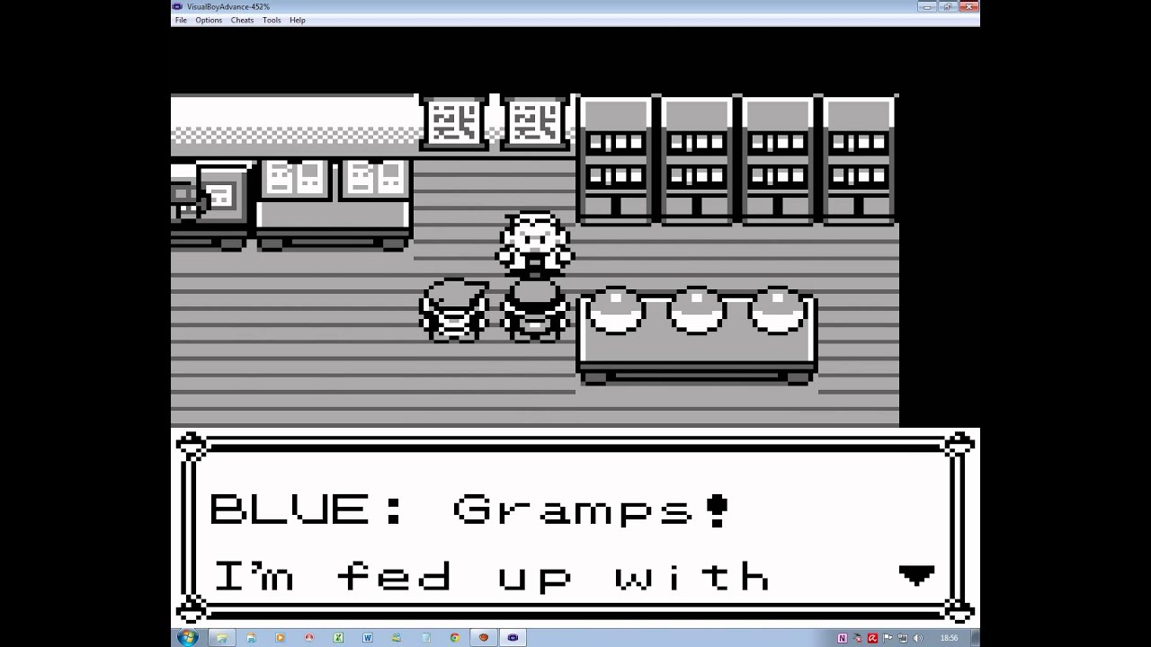 Pokemon Blue Walkthrough Part 1 + Intro of myself - YouTube