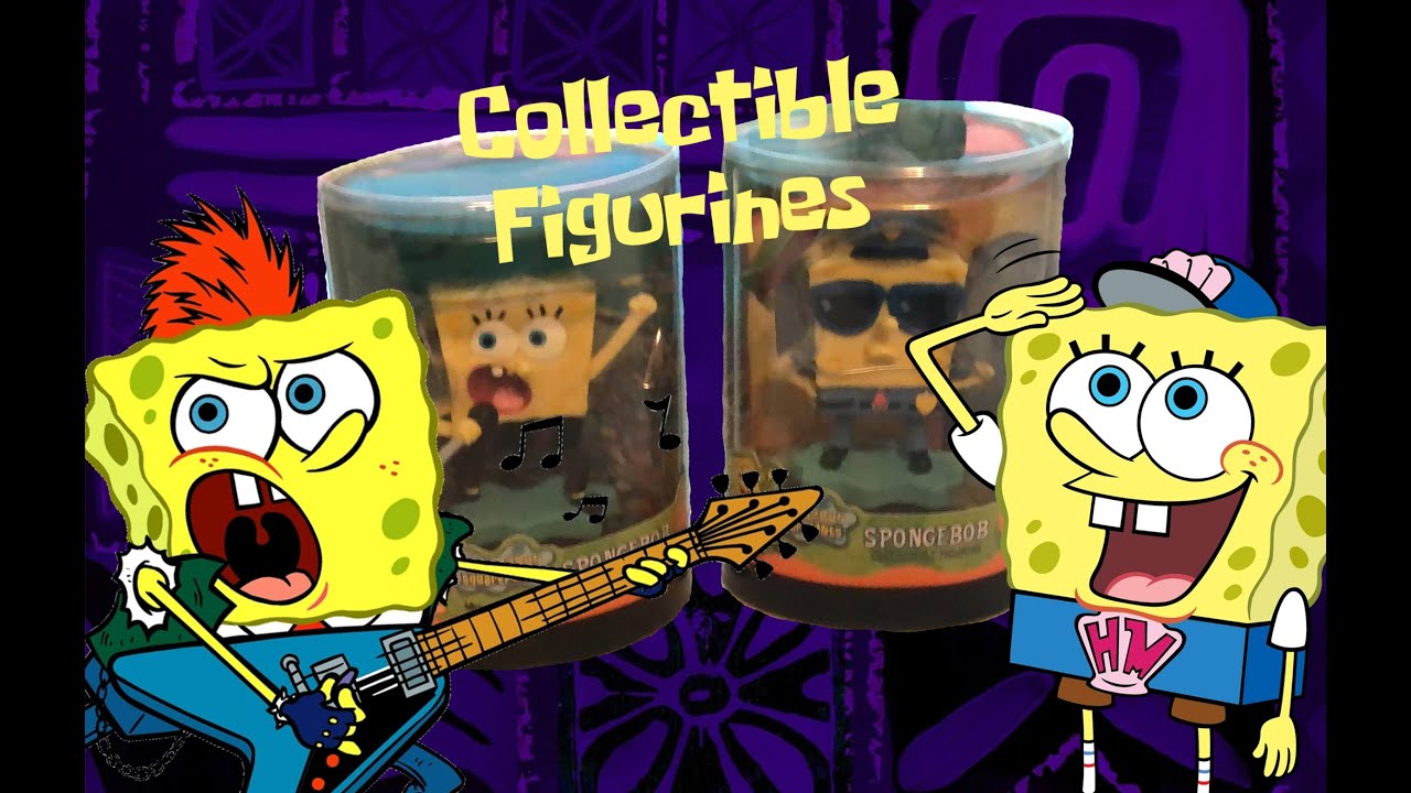 2003 SpongeBob Collectible Figurines Review! - YouTube