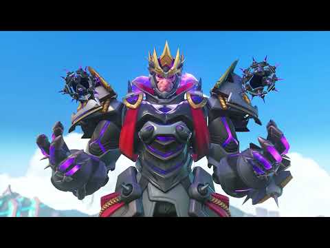 Galactic Emperor Sigma Mythic Skin Menu Loop | OVERWATCH 2 - YouTube