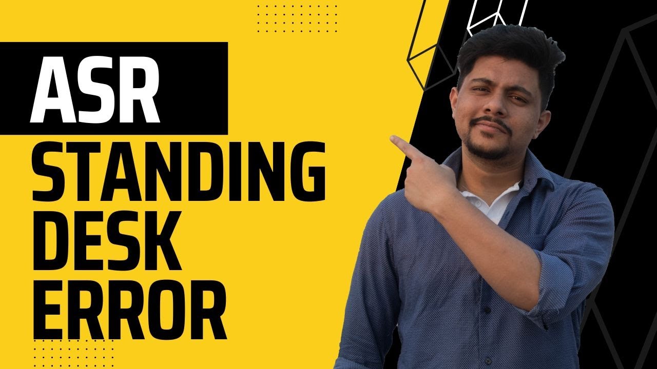 What Does ASR Mean On Standing Desks? - YouTube