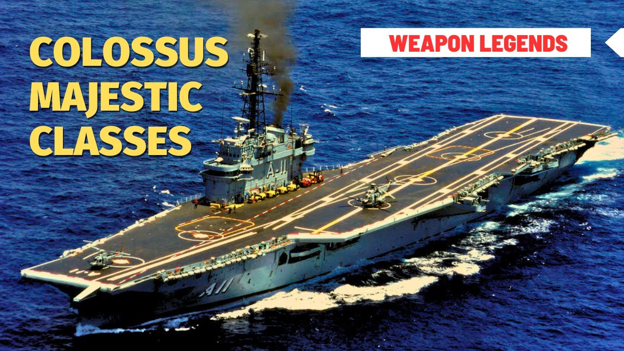 Colossus class and Majestic class | Aircraft carriers of many navies ...