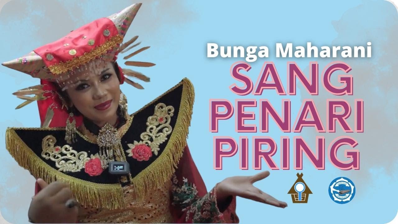 Bunga Maharani menari "Tari Piring" dari Minangkabau | Warta Jati Sunda ...