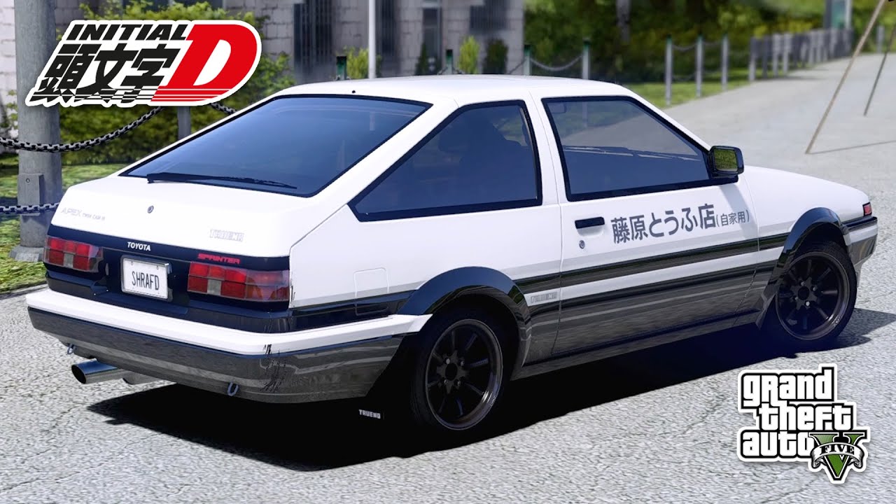 7 Cars Inspired by Initial D The Legends Trilogy | Logitech G29 - YouTube