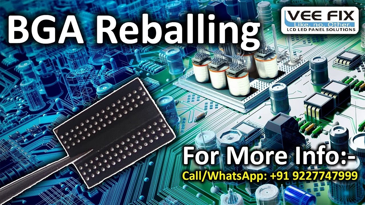 BGA IC Reballing Process | How to do BGA Reballing - YouTube