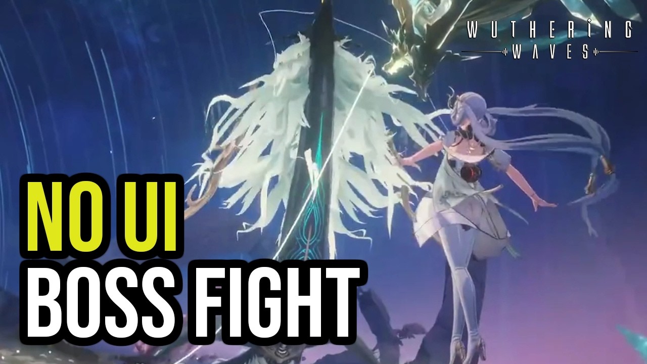 Wuthering Waves | Dragon Girl VS Dragon Boss | Jinhsi No UI Boss Fight ...