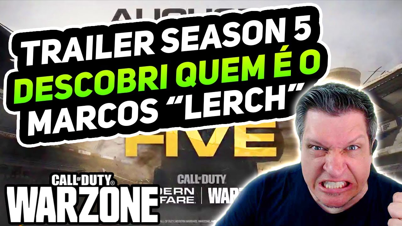 COD WARZONE | DESCOBRI QUEM É O MARCUS "LERCH" - TRAILER OFICIAL SEASON ...