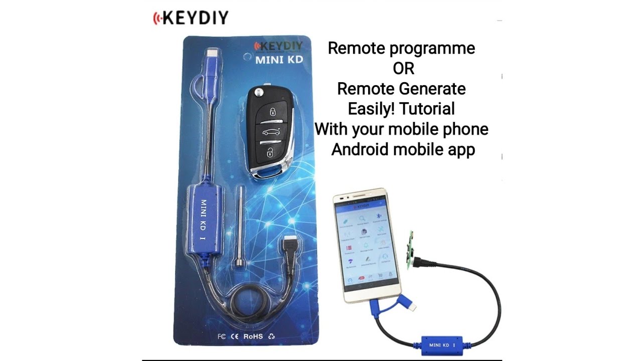 Mini keydiy! How to program with your phone @apny mobile sy kaisya ...