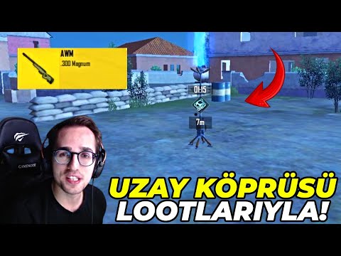 UZAY KÖPRÜSÜ LOOTLARIYLA WIN ALMAK? (MEGATRON ÇIKTI) PUBG MOBILE