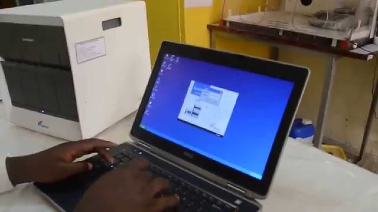 GeneXpert machine Maintenance 4, Rwanda Biomedical Center - YouTube