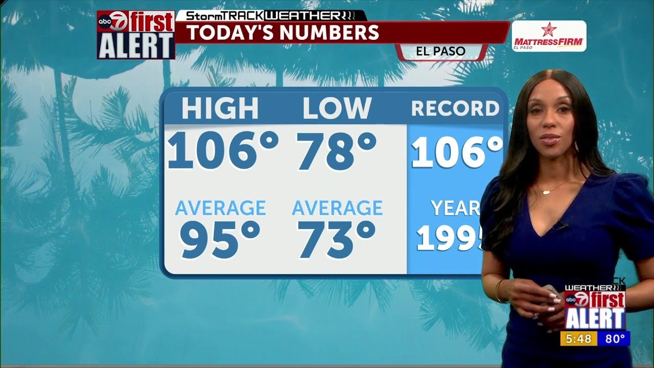 ABC-7 First Alert: Record-setting heat possible Wednesday - YouTube