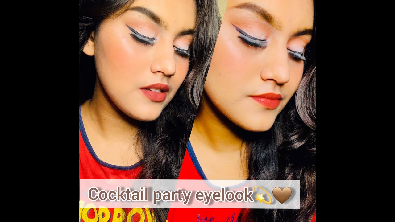 Cocktail party makeup tutorial step by step | Unicornmeghnamakeover ...