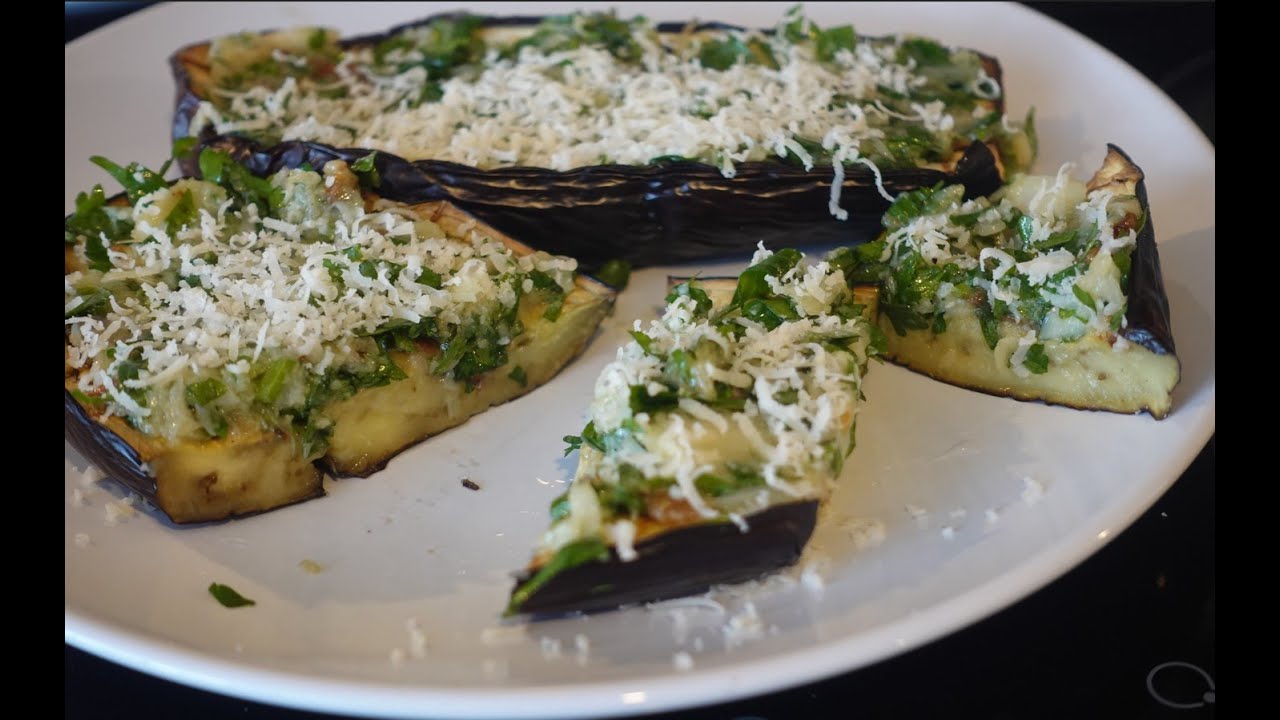aubergine recipe - YouTube