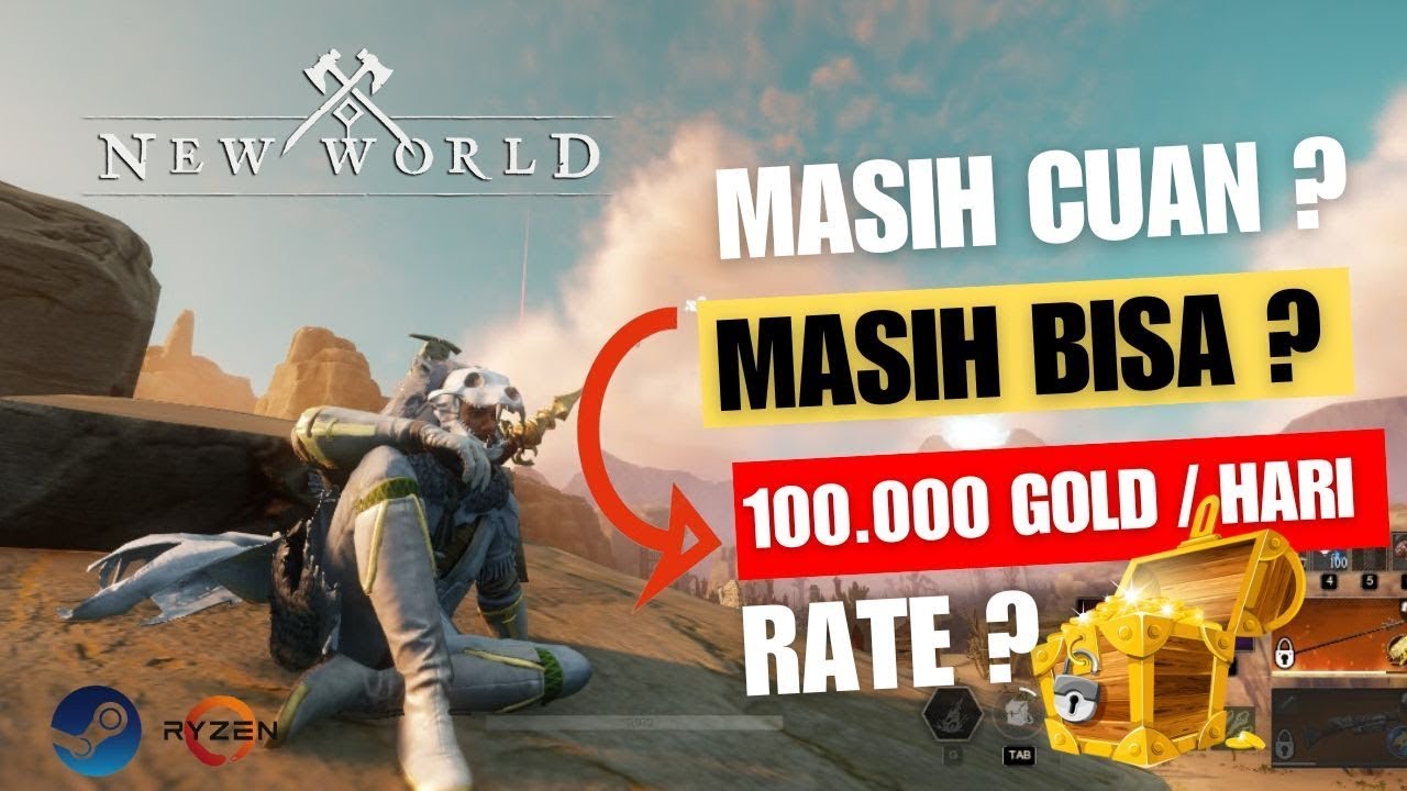 LEVELING 57-65 SERVER VALHALLA - EU EAST | NEW WORLD SEASON 5 INDONESIA ...