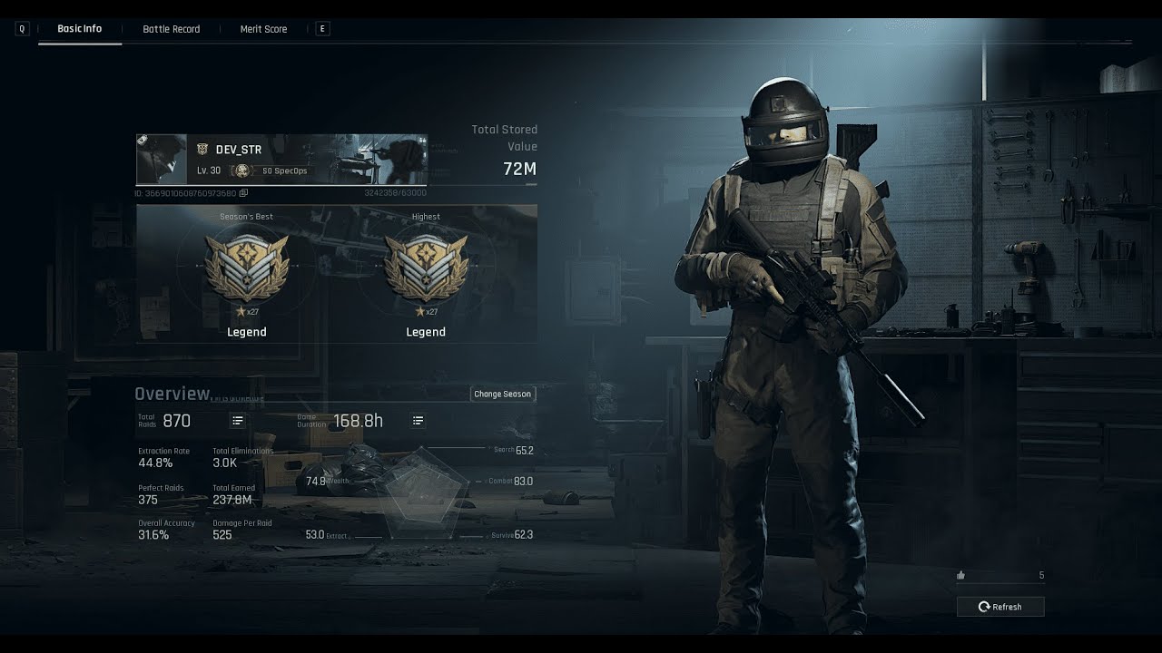 DEV_STR | LEGEND 27 - Arena Breakout: Infinite - YouTube