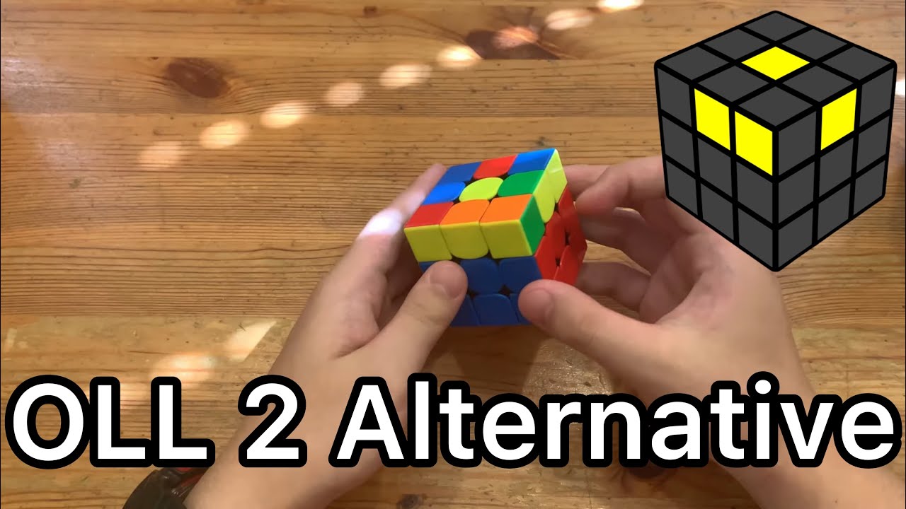 Alternative OLL 2 Algorithm - YouTube