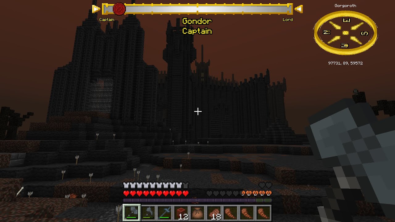 Lord Of The Rings Minecraft Mordor